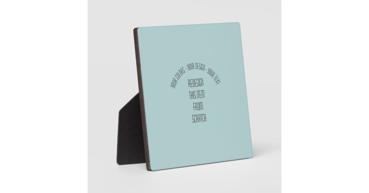 Create Your Own Plaque | Zazzle