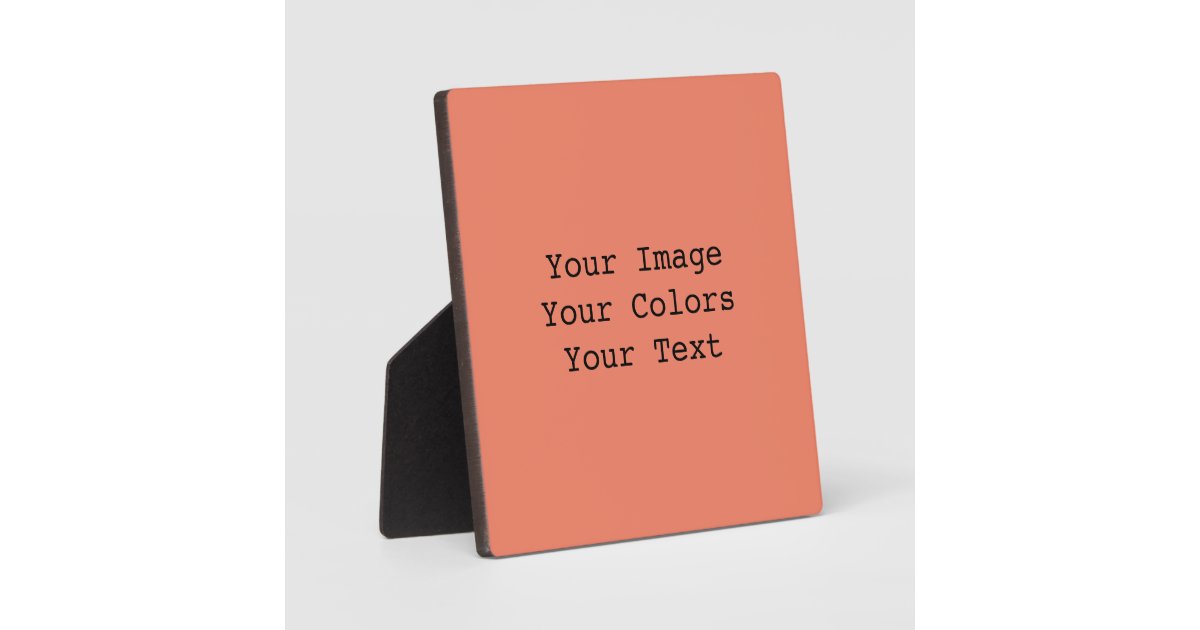 Create Your Own Plaque | Zazzle