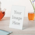 Create Your Own Plastic Pedestal Sign | Zazzle