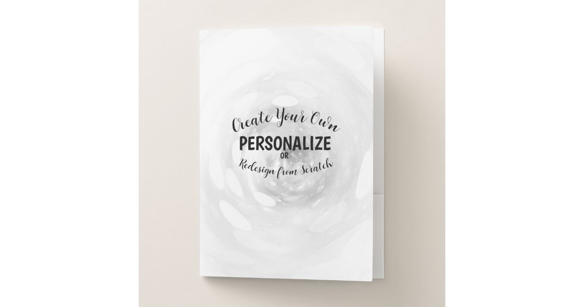 Create Your Own Pocket Folder | Zazzle
