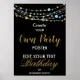 CREATE YOUR OWN POSTER Birthday poster, | Zazzle