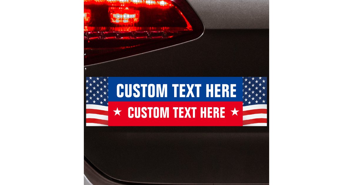 Create Your Own President Election 2024 Bumper Sticker | Zazzle