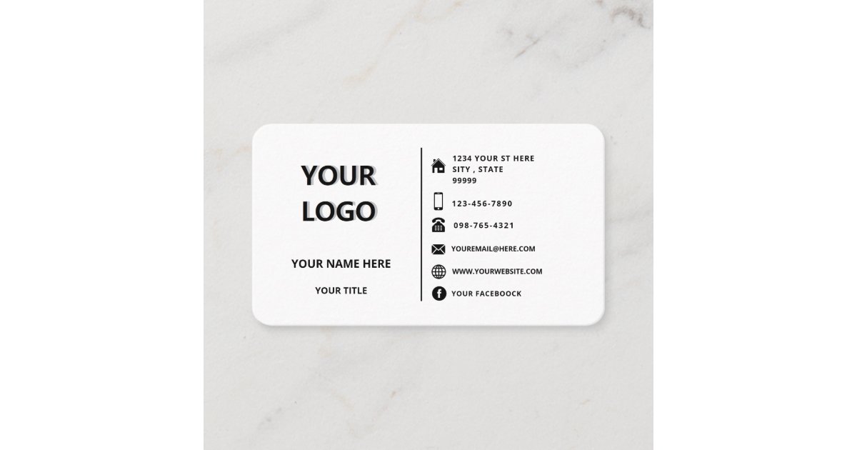Create Your Own Promotional Business Card Template | Zazzle