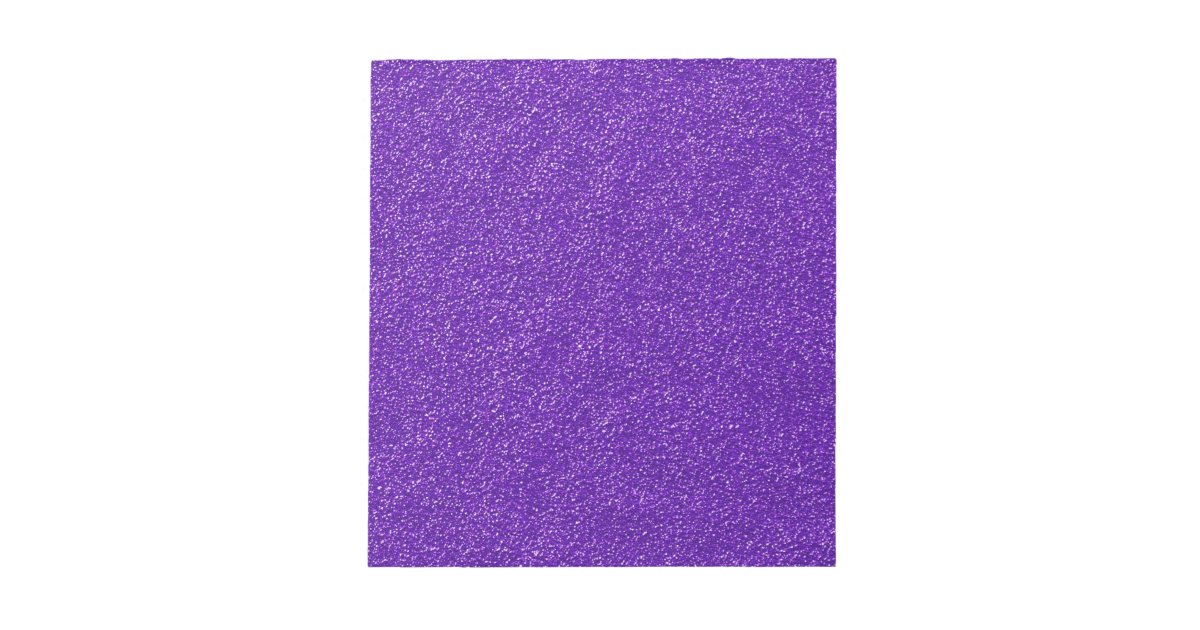 Create Your Own Purple Glitter Notepad | Zazzle