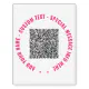Create Your Own QR Code and Text Temporary Tattoos | Zazzle