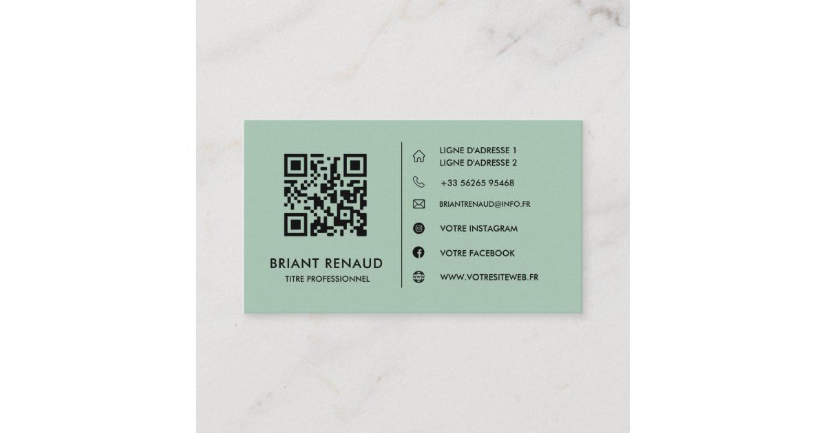 Create your own QR-code business card | Zazzle