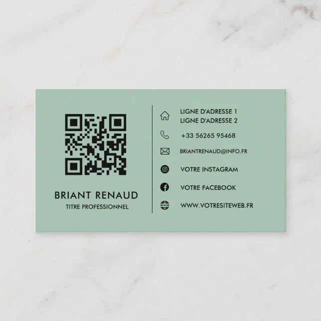 Create your own QR-code business card | Zazzle