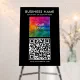 Create Your Own QR Code Business Logo Template Foam Board | Zazzle