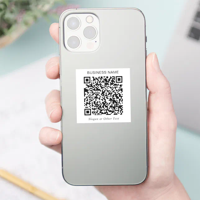 Create Your Own QR Code Promotional Sticker | Zazzle Create Your Own QR Code Promotional Sticker | Zazzle