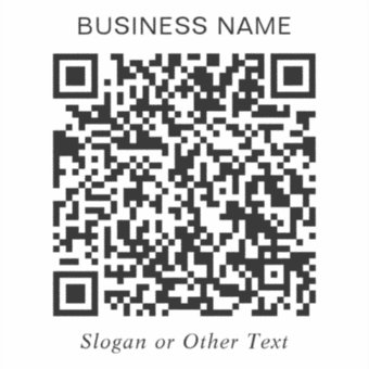 Create Your Own QR Code Promotional Sticker | Zazzle