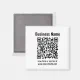 Create Your Own QR Code | Transperant Magnet | Zazzle