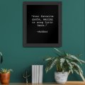 Create Your Own Quote Framed Poster | Zazzle