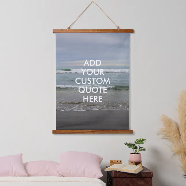 Create Your Own Quote Hanging Tapestry | Zazzle