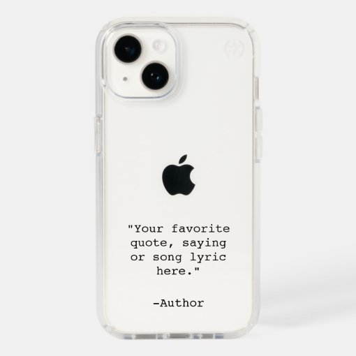Create Your Own Quote iPhone Case | Zazzle
