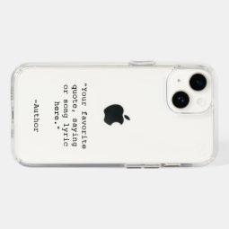 Create Your Own Quote iPhone Case | Zazzle