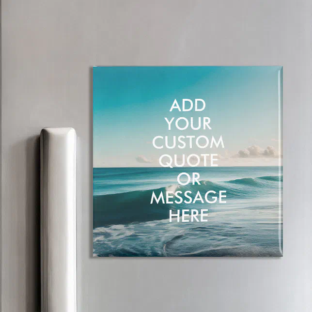 Create Your Own Quote Magnet | Zazzle