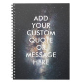 Create your own quote notebook | Zazzle
