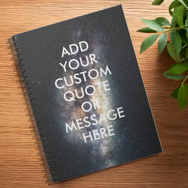Create your own quote notebook | Zazzle