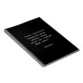Create Your Own Quote Notebook | Zazzle