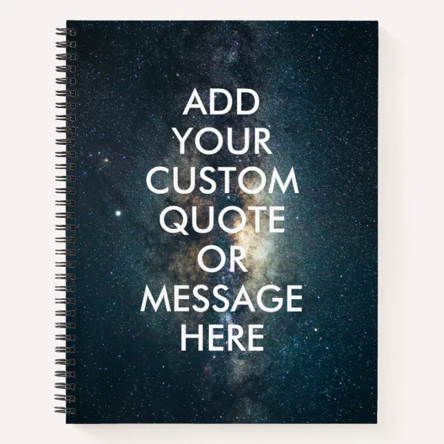 Create Your Own Quote Notebook | Zazzle