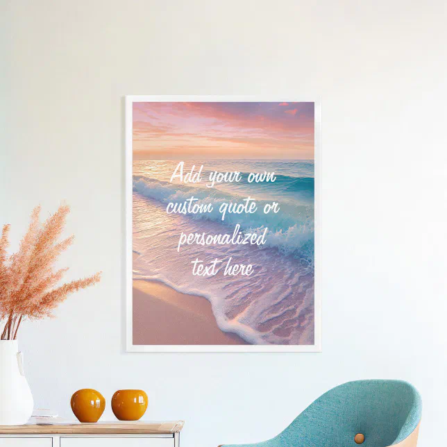 Create Your Own Quote Poster | Zazzle