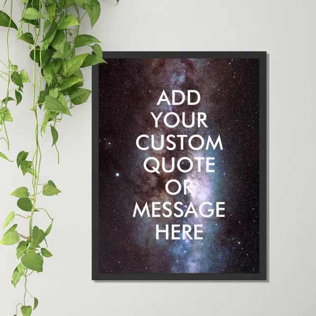 Create Your Own Quote Poster | Zazzle
