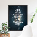 Create your own quote poster | Zazzle