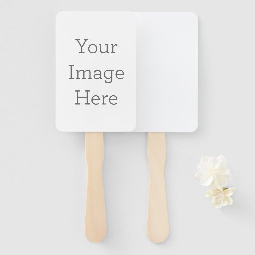 Create Your Own Rectangle Hand Fans | Zazzle