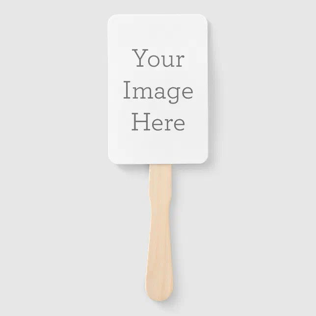 Create Your Own Rectangle Hand Fans | Zazzle