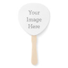 Create Your Own Rectangle Hand Fans | Zazzle