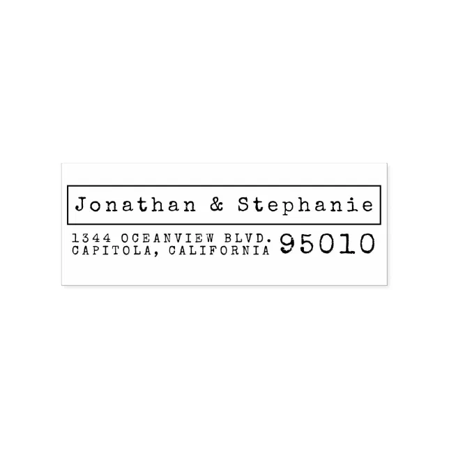 Create Your Own Retro Typewriter Return Address Rubber Stamp | Zazzle Create Your Own Retro Typewriter Return Address Rubber Stamp | Zazzle
