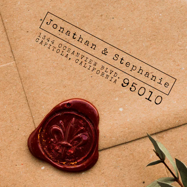 Create Your Own Retro Typewriter Return Address Rubber Stamp | Zazzle Create Your Own Retro Typewriter Return Address Rubber Stamp | Zazzle