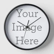 Make Custom Clocks | Create Your Designs | Zazzle