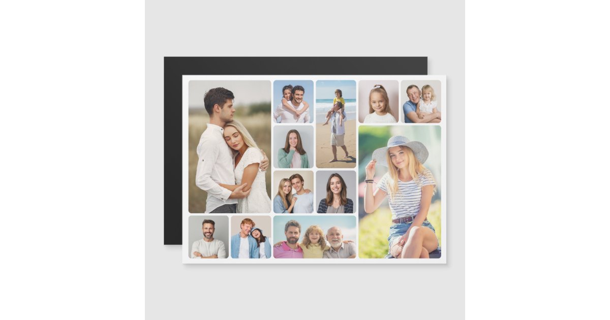 Create Your Own Round Corners 12 Photo Collage | Zazzle