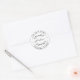 Create Your Own Round Return Address Classic Round Sticker | Zazzle
