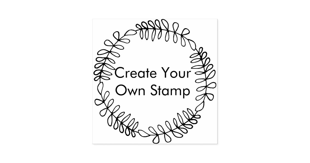 Create Your Own Rubber Stamp | Zazzle