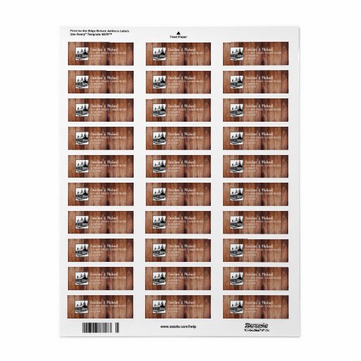 Create your own rustic mountain lodge cabin label | Zazzle