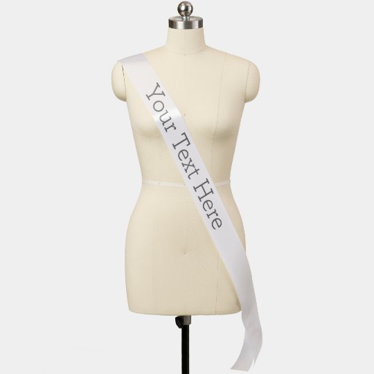 Create Your Own Sash | Zazzle.com