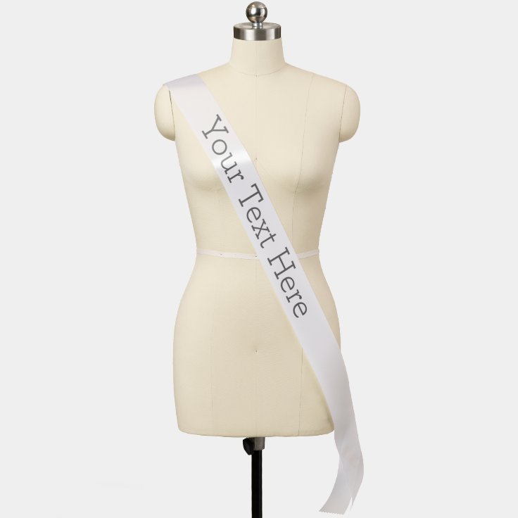 Create Your Own Sash | Zazzle