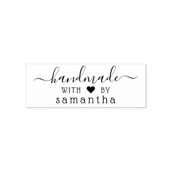 Create Your Own Script Name Self-inking Stamp | Zazzle