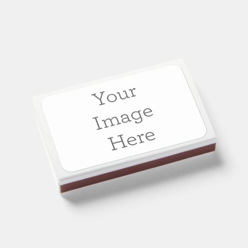 Create Your Own Self Assembled Matchbox, Set of 50 Matchboxes | Zazzle