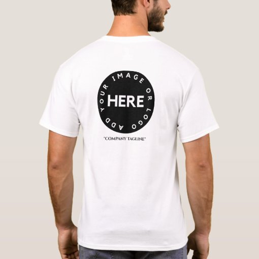 Create your own Shop Name | Logo Promotional T-Shirt | Zazzle
