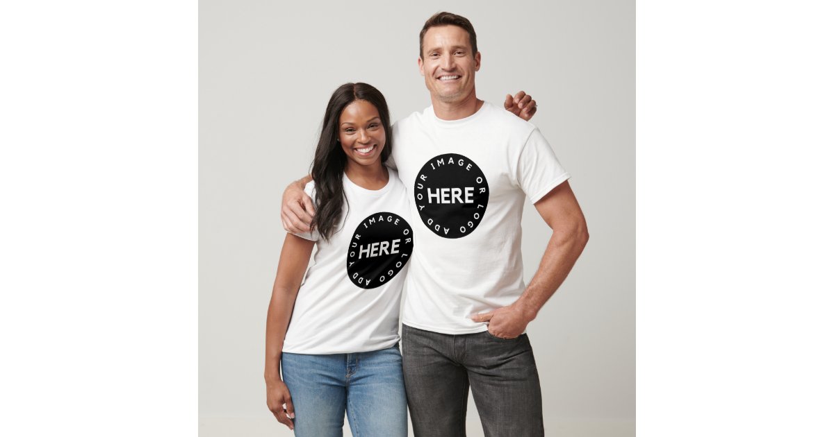Create your own Shop Name | Logo Promotional T-Shirt | Zazzle