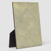 Create Your Own Silver And Gold Metallic Plaster Plaque | Zazzle