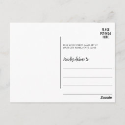 Create Your Own Single Photo Gallery white border Postcard | Zazzle