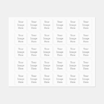 Create Your Own Small Square Clothing Label | Zazzle