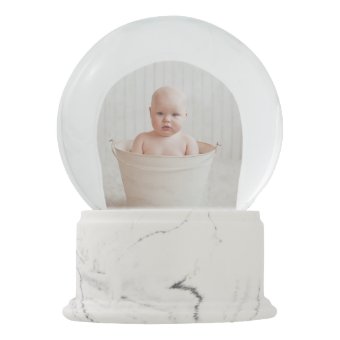 Create Your Own Snow Globe Online Custom Photo | Zazzle