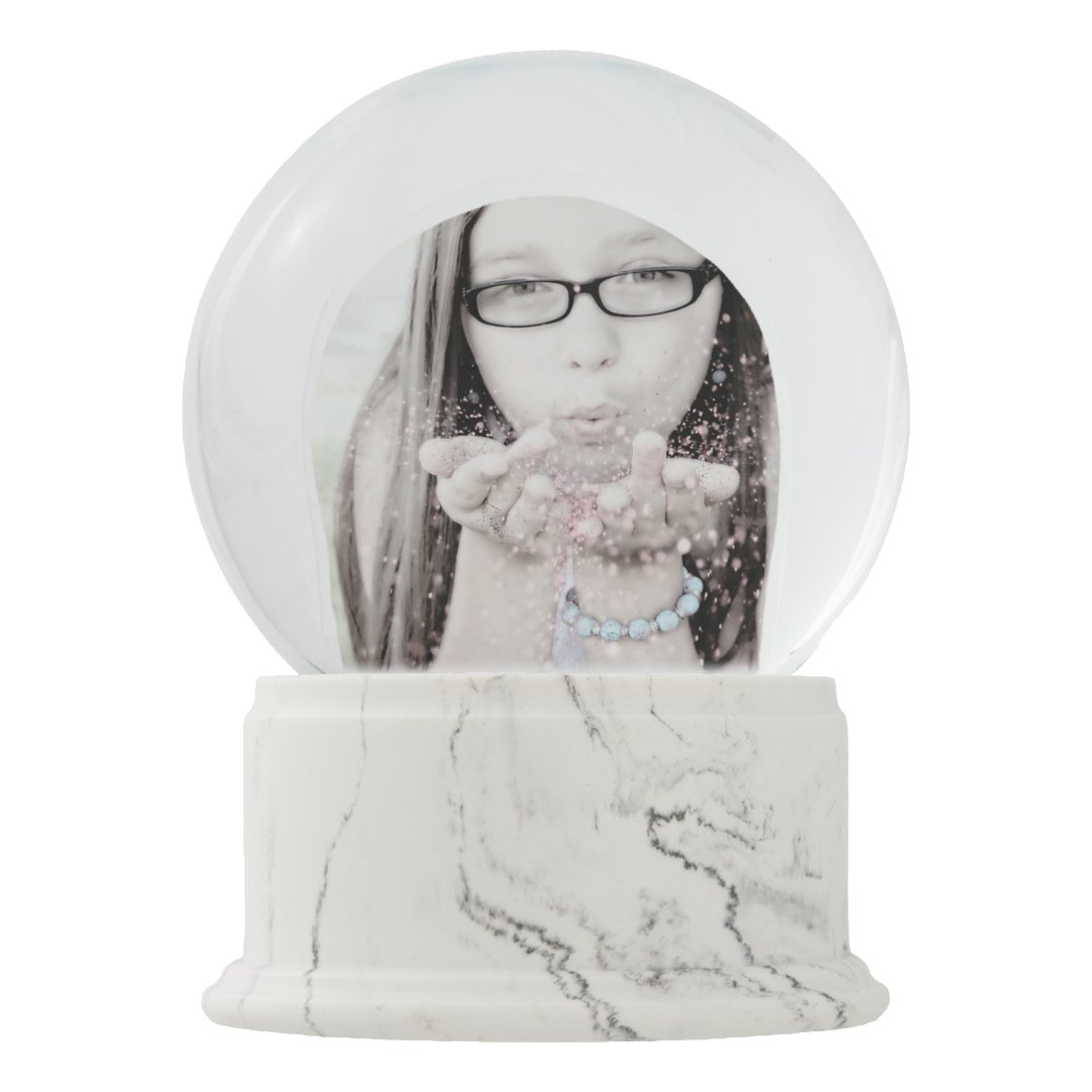 Create Your Own Snow Globe Online Custom Photo | Zazzle