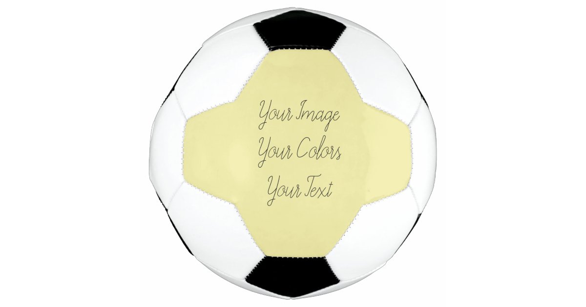 Create Your Own Soccer Ball | Zazzle