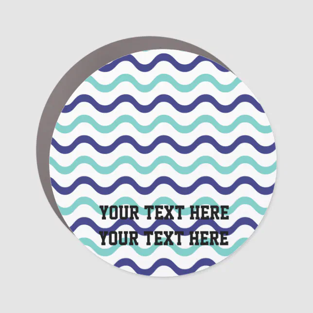 Create Your Own Sports Team Name Monogram Car Magnet | Zazzle